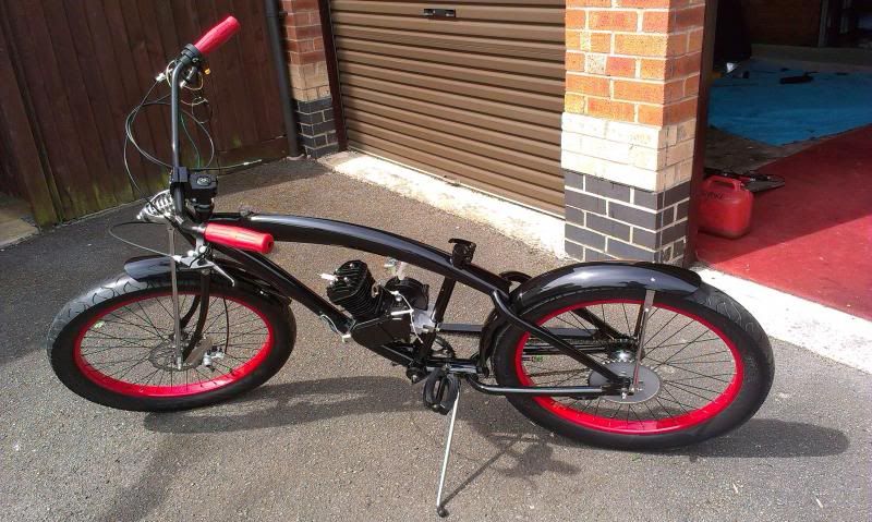 Nirve 'Skulls' In-frame tank, disc brake etc | Motorized Bicycle Engine Kit Forum