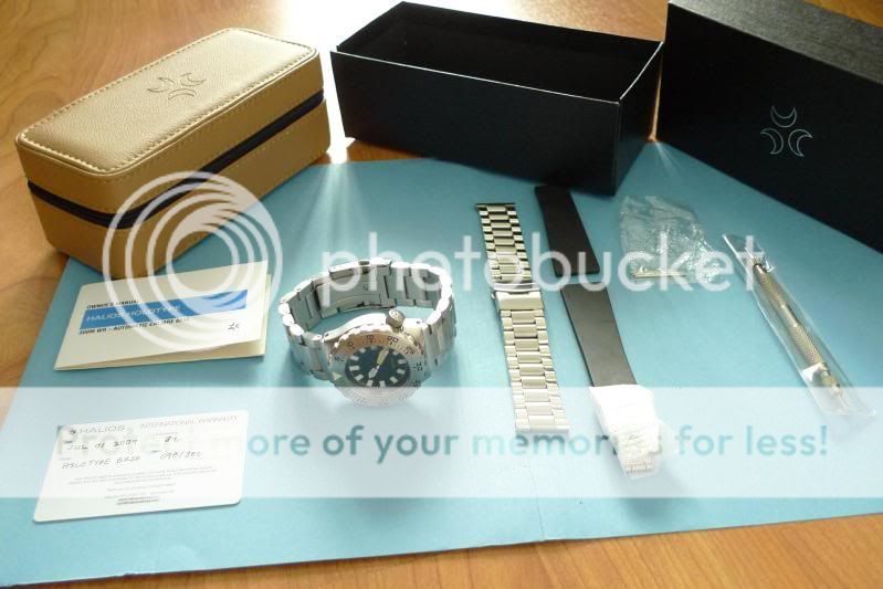 FS: Halios Holotype Brushed Black Dial (excellent cond) w/extra Hadley ...