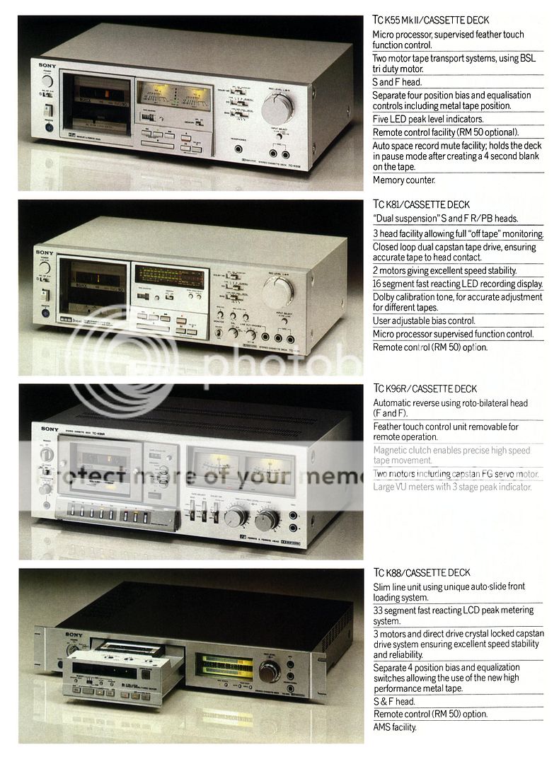 Sony 1980 Catalog - High Res Scans | Audiokarma Home Audio Stereo ...