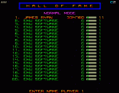 LA Games Compo 2 #8: Deluxe Galaga AGA - Amiga - Lemon Amiga