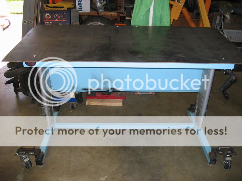 Adjustable Height Welding Table | BinderPlanet