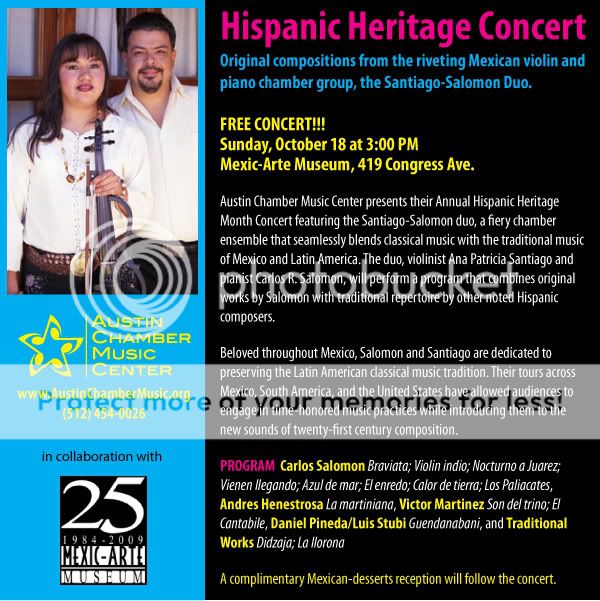 Hispanic Heritage Concert – Austin Vida